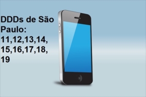 Qual o DDD de São Paulo? 11,12,13,14,15,16,17,18 ou 19