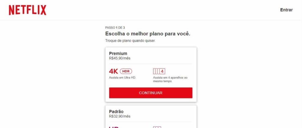 Netflix: planos e valores! Veja aqui.